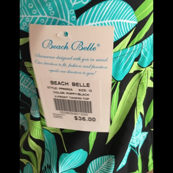 Beach Belle | Swim | Nwt Beach Belle Tankini 2 | Poshmark